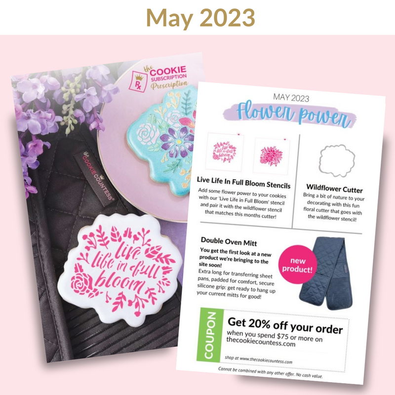 Cookie Subscription Prescription - from The Cookie Countess