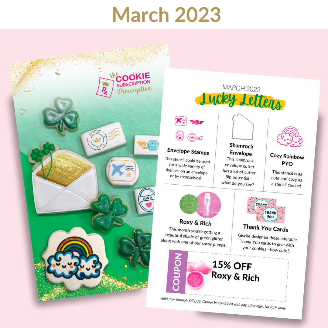 Cookie Subscription Prescription - from The Cookie Countess